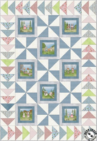 Forest Friends Free Quilt Pattern