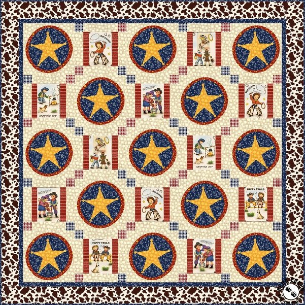 Country Rodeo Free Quilt Pattern